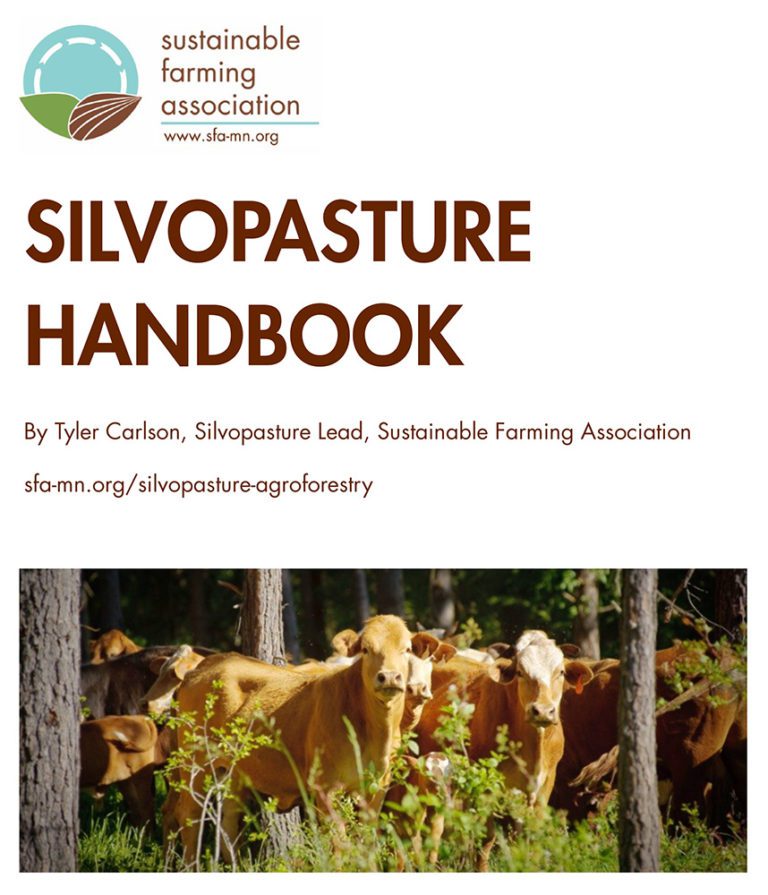 Silvopasture Handbook - Sustainable Farming Association