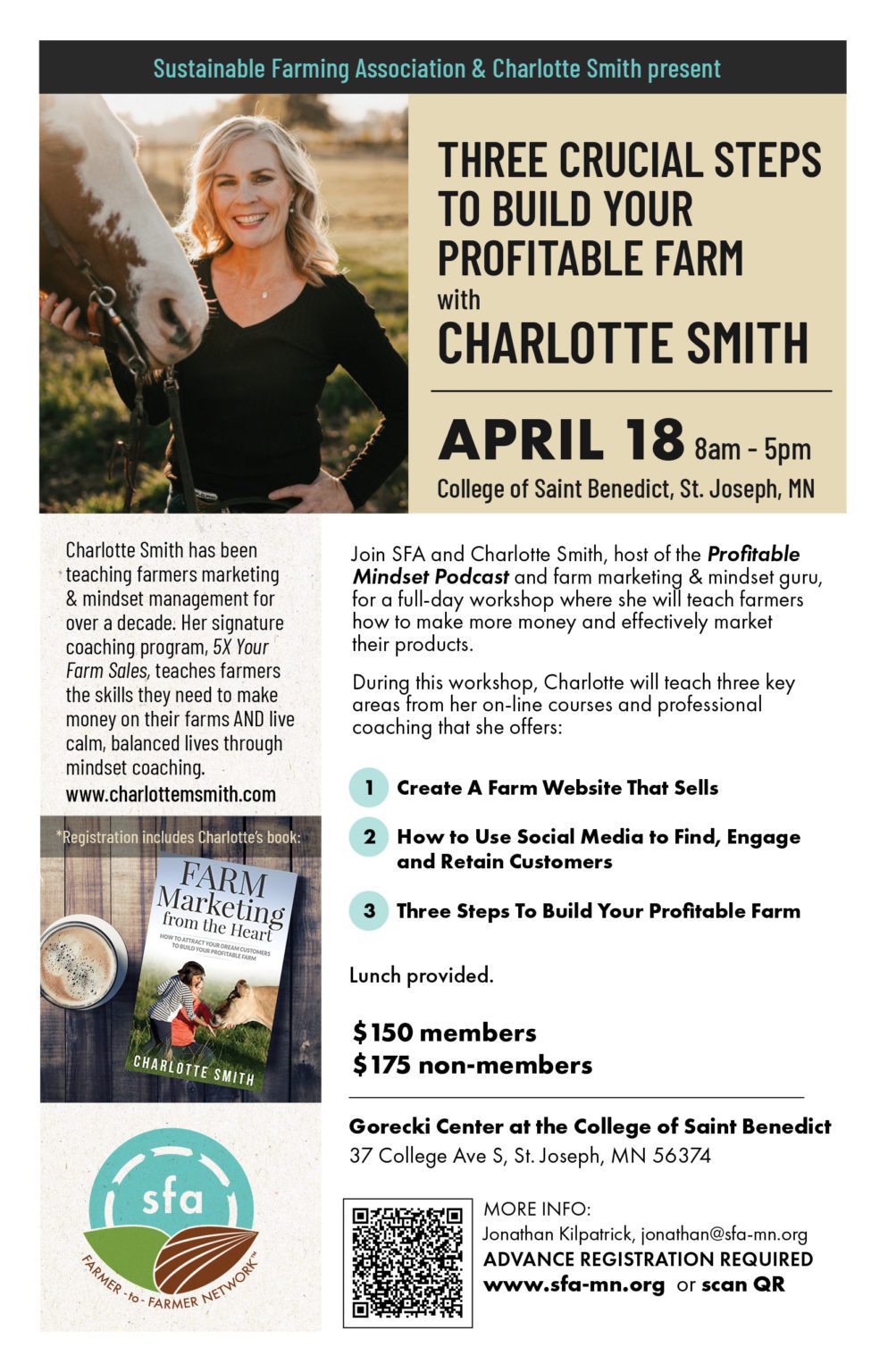 "Three Crucial Steps to Build Your Profitable Farm" with Charlotte ...